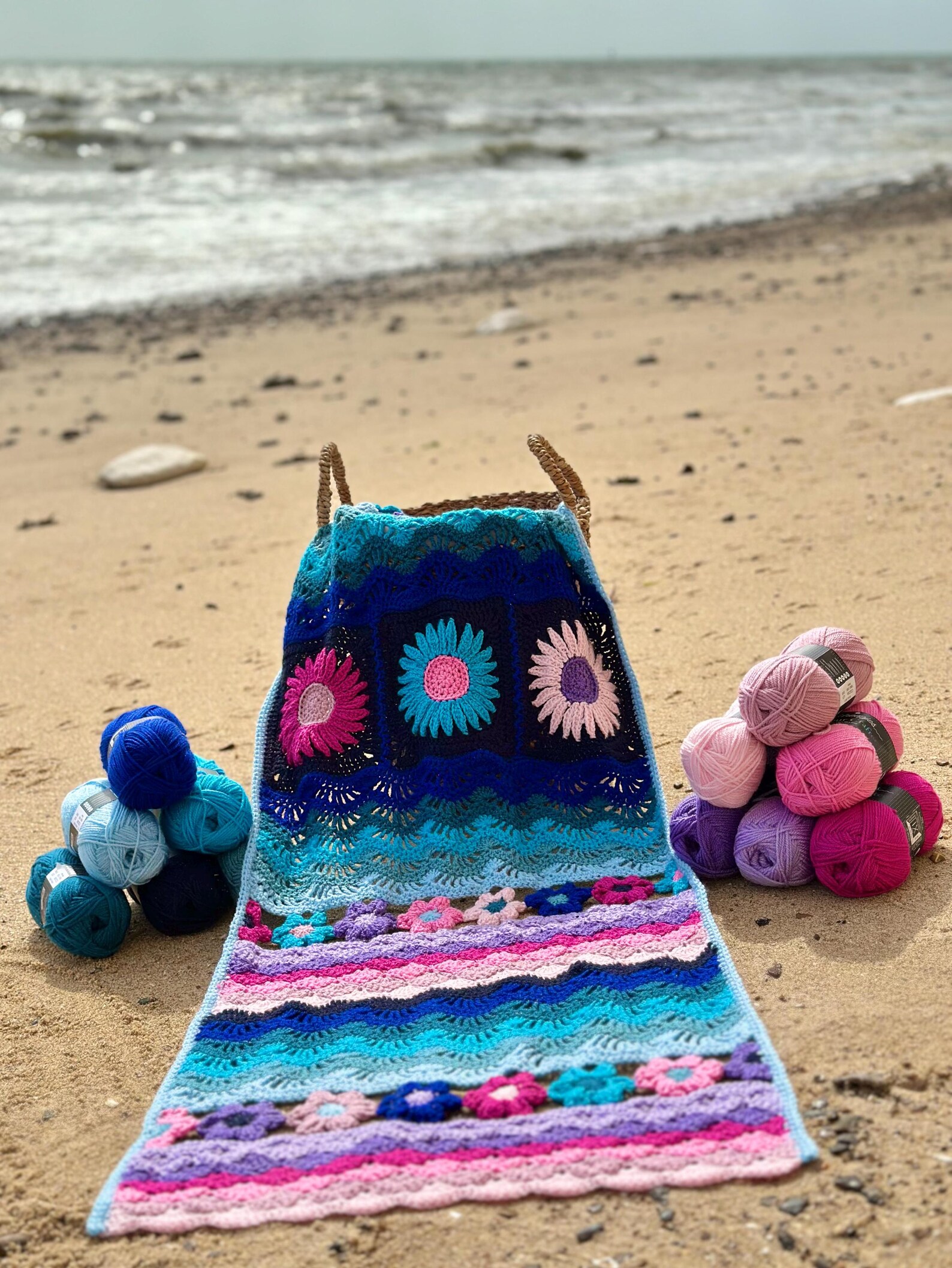 Enchanted Coast Wrap Digital Crochet Pattern - Etsy