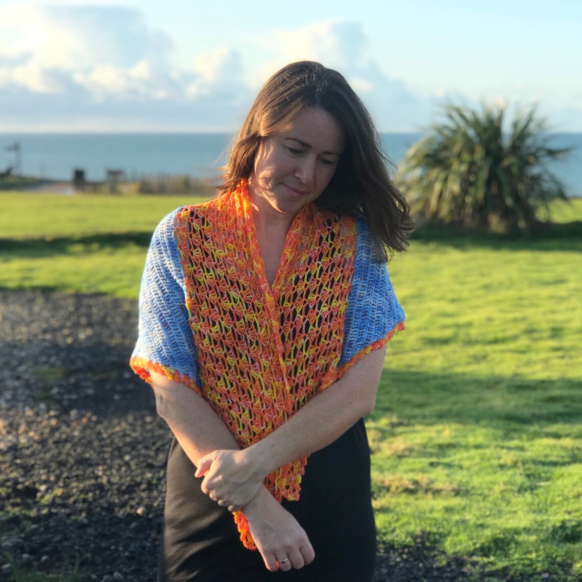 Coastal Tracks Shawl - Etsy UK