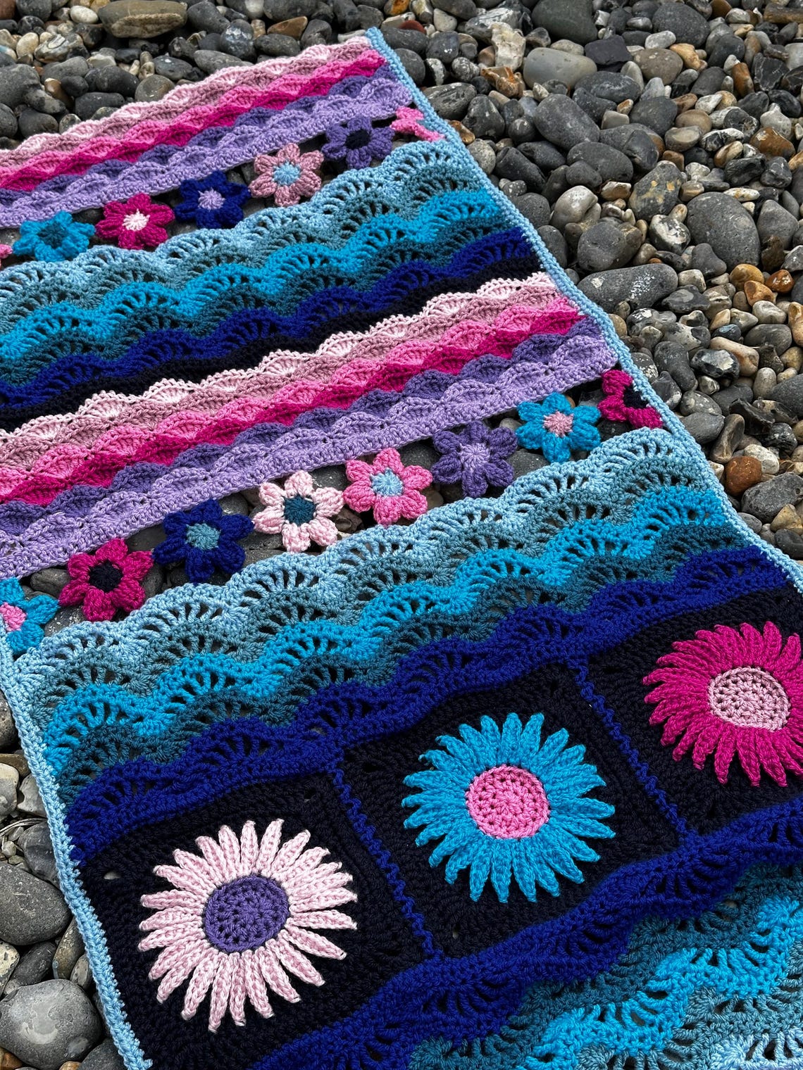 Enchanted Coast Wrap Digital Crochet Pattern - Etsy
