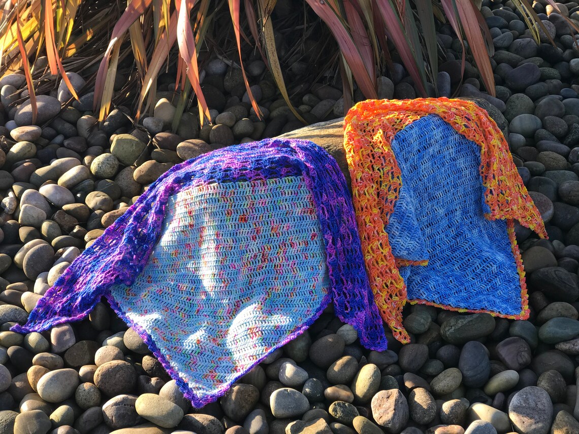 Coastal Tracks Shawl - Etsy UK