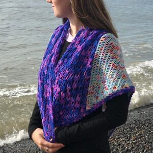 Coastal Tracks Shawl - Etsy UK