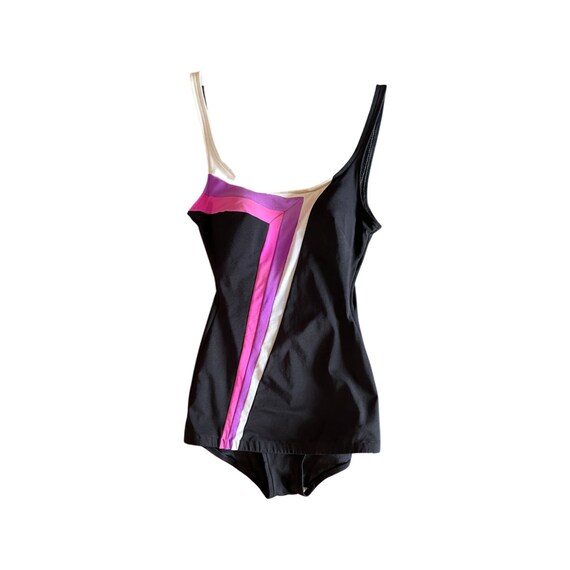 vintage 1940s-style swimsuit // one piece 1970s swimw… - Gem