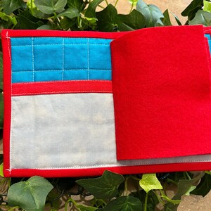 Quilted Needle Book/thread Bed - Etsy