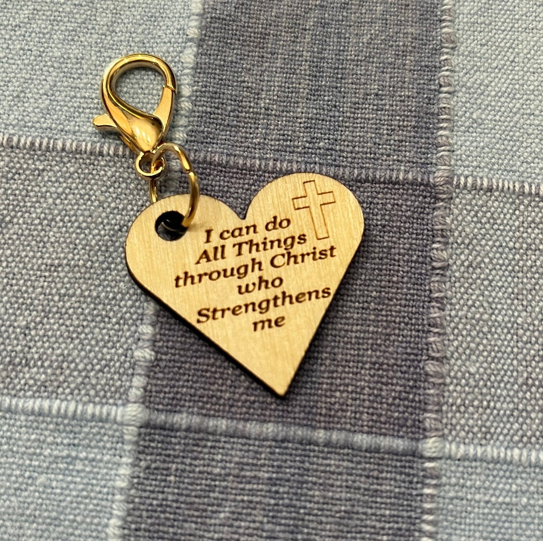 Inspirational Zipper Pull Tags - Etsy