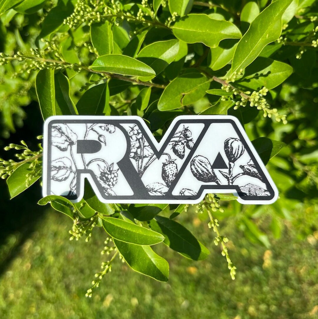 RVA Botanical Vinyl Sticker - Etsy