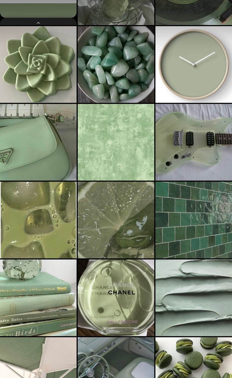 Sage Green Photo Collage Kit - Etsy