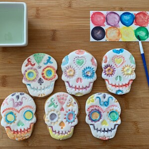 Halloween Paint Your Own Biscuits - Etsy