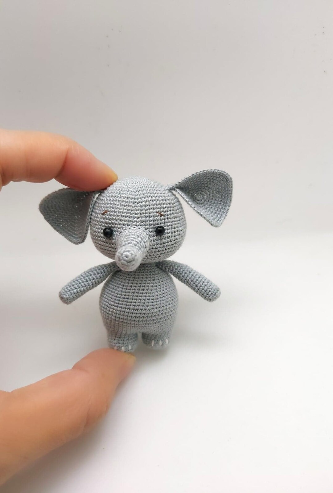 Mini Elephant, Miniature Elephant, Tiny Doll, Miniature Doll, Pocket ...