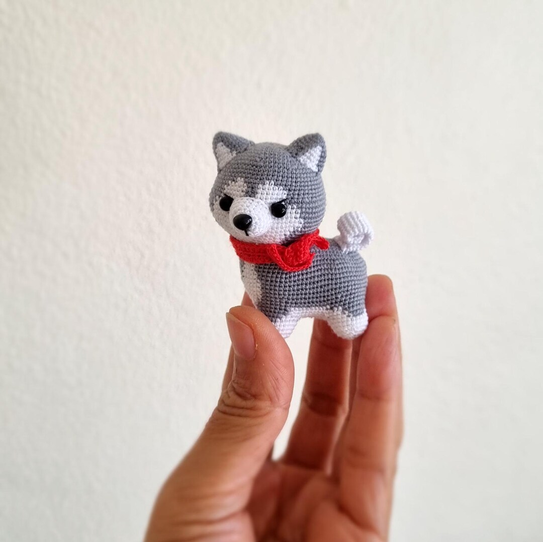 Mini Dog, Crochet Dog, Amigurumi Doll, Tiny Dog, Christmas Doll ...