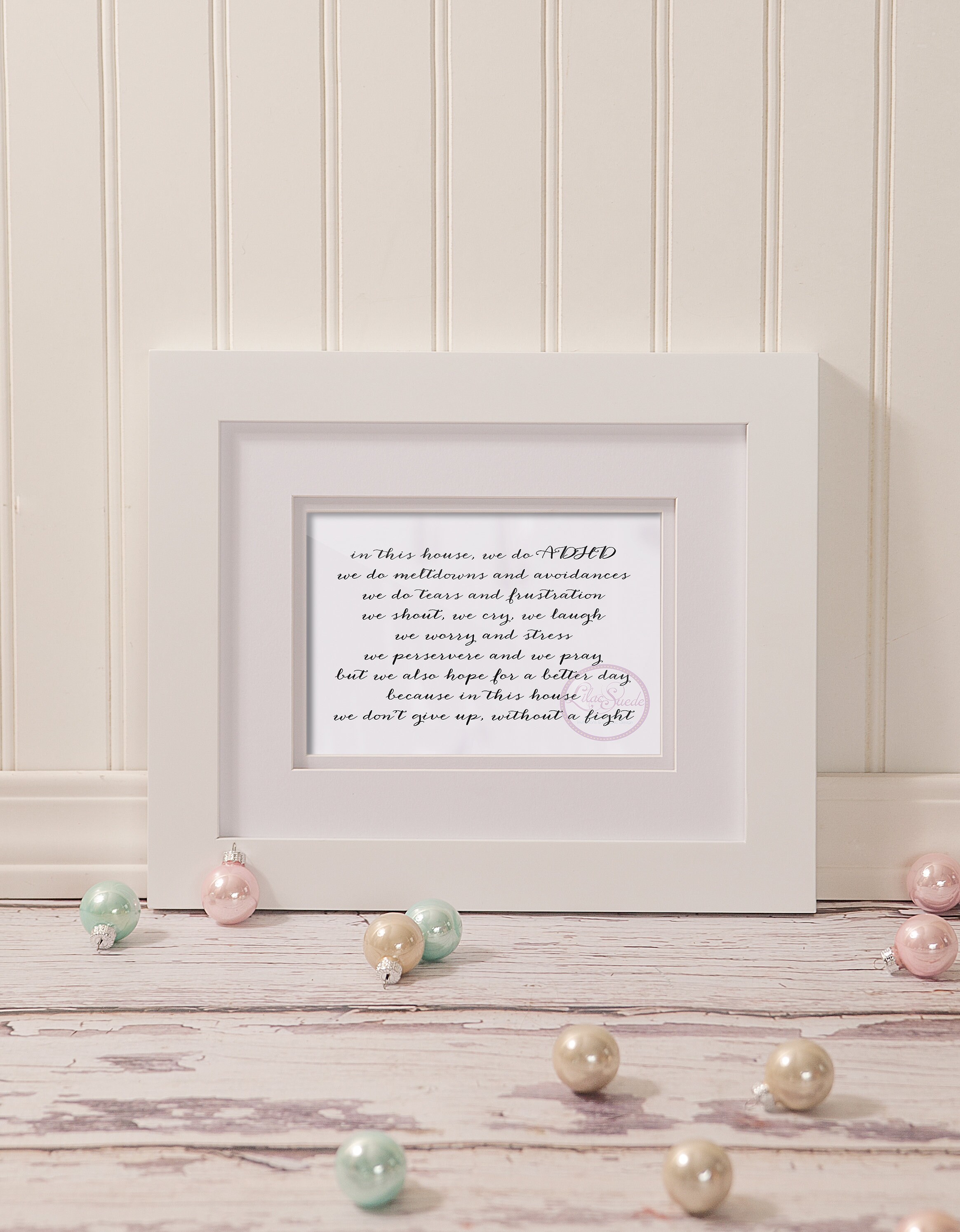 ADHD Sign | Represent ADHD | Special Needs | Inspirational | Sign ...