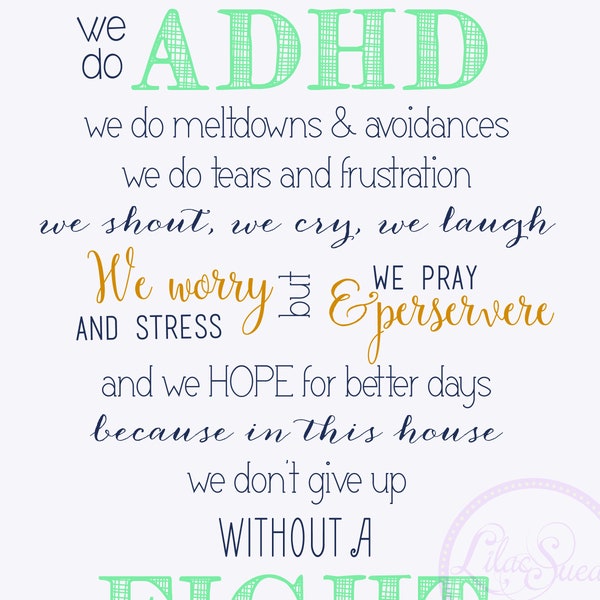Adhd - Etsy