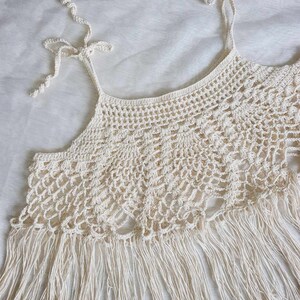 Macrame Top,handmade,comfy,casual.swimsuit Cover Up,boho,festival ...