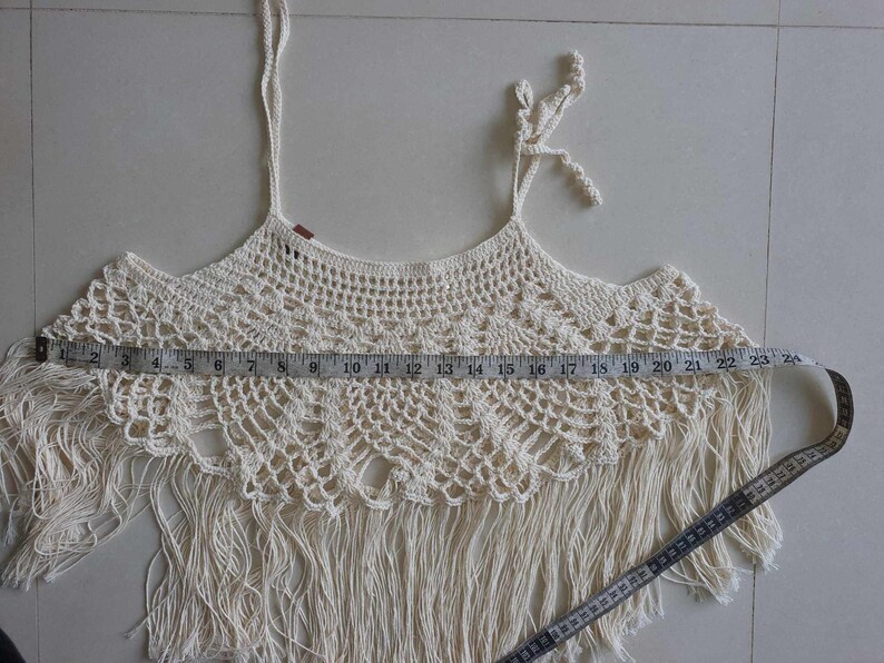 Macrame Top,handmade,comfy,casual.swimsuit Cover Up,boho,festival ...