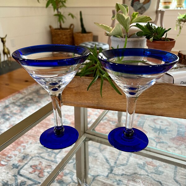 Hand Blown Drinking Glasses - Etsy