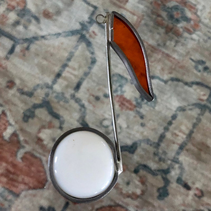 Musical Note Ornament - Etsy