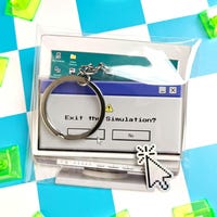 Clowncore Camera Keychain Picture Frame - Etsy