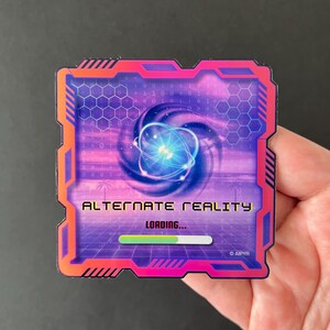 Alternate Reality Holographic Sticker - Etsy