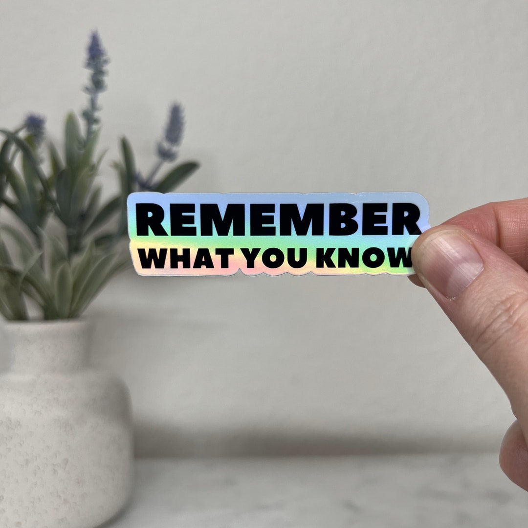 Affirmation Sticker Self Love Existential Empowering Planner Stickers ...