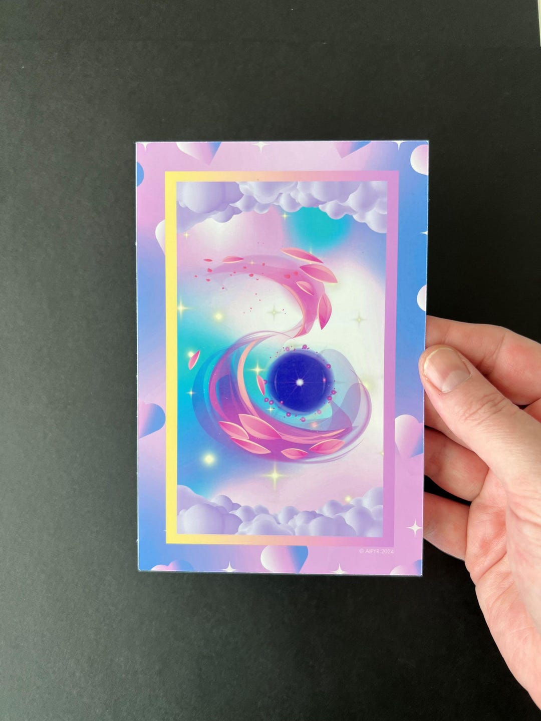 Ethereal Zephyr Print 4x6 Art Print Pink Kawaii Aesthetic Dreamcore Art ...