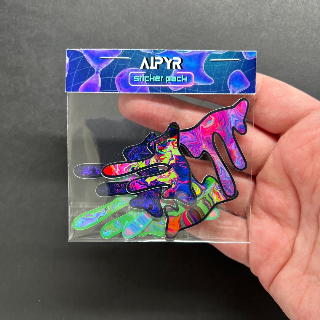 Small Trippy Drips Sticker Pack - Etsy