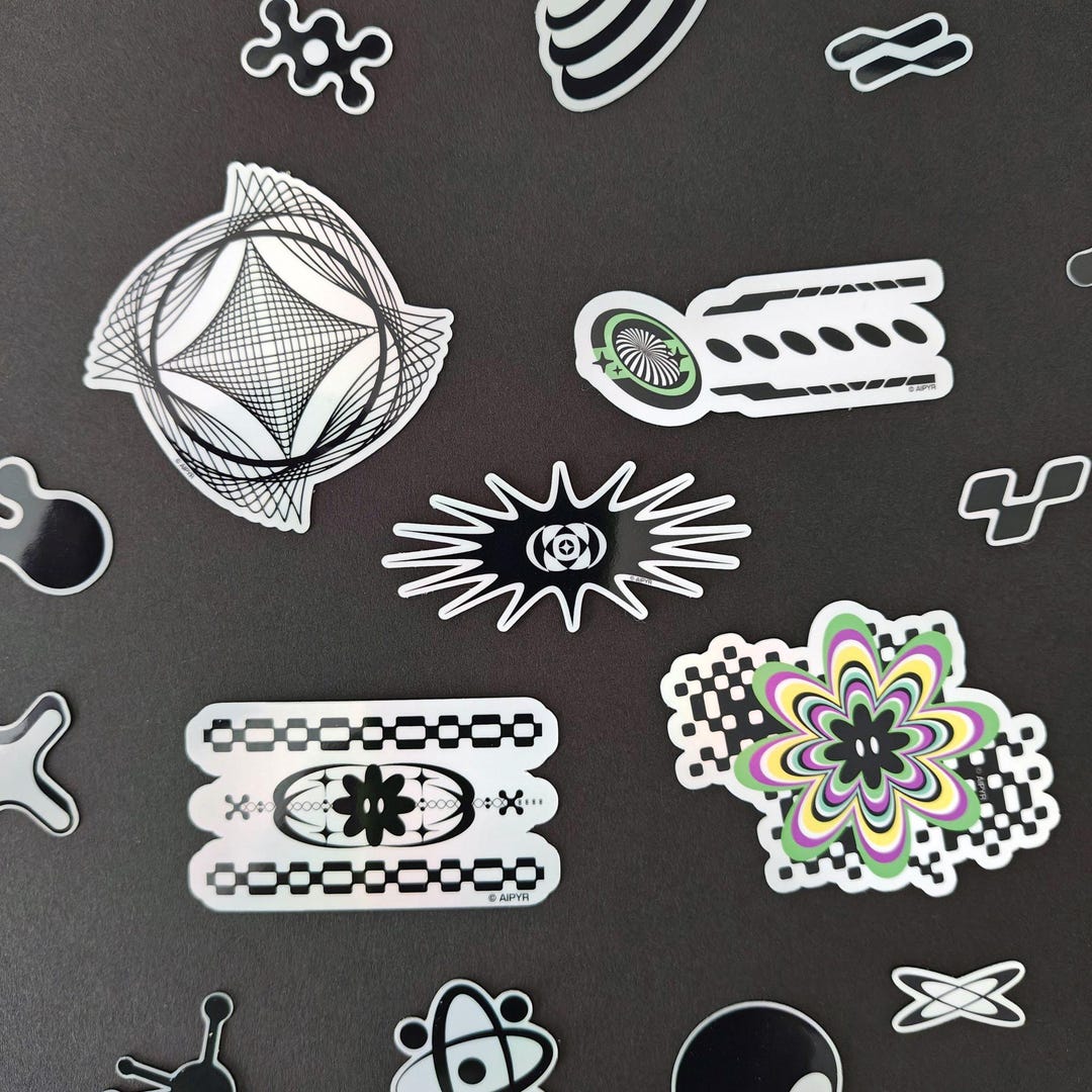 2 Inch Y2K Aesthetic Stickers Pack - Y2K Stickers - Mini Sticker Pack ...