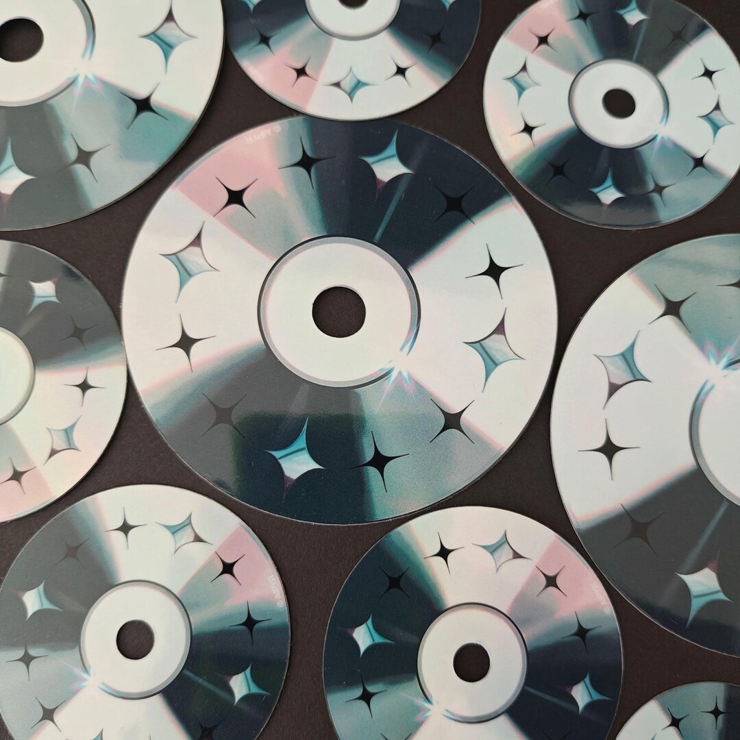 Y2K Retro CD Sticker - Y2K Sticker - 90s Sticker - Nostalgia Sticker ...
