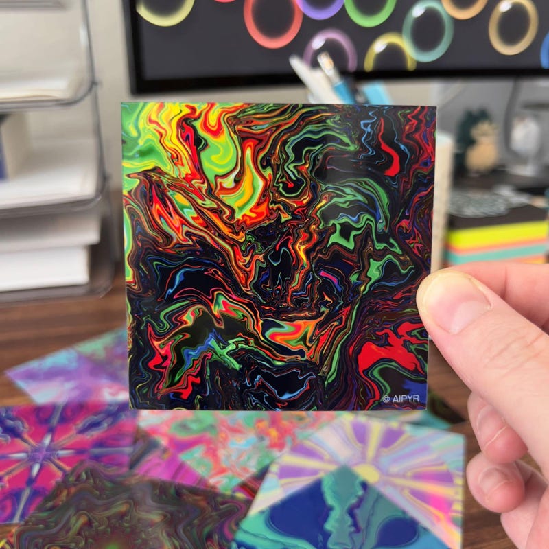 Trippy Sticker - Etsy