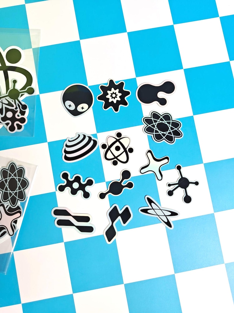 Cyber Y2K Mini Sticker Pack | 1 Inch Planner Stickers - Etsy