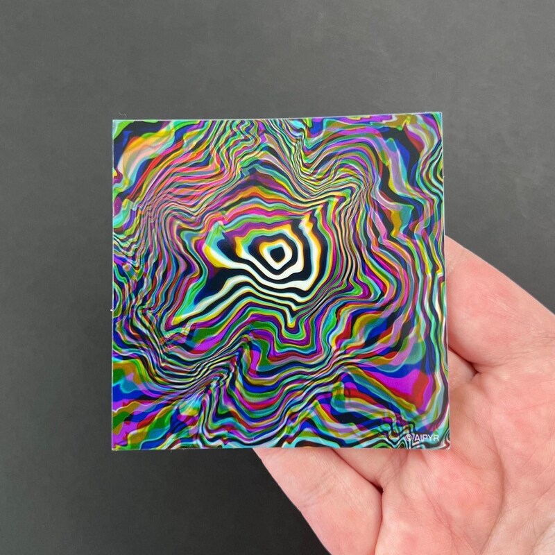 Trippy Sticker - Etsy