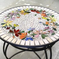 Mosaic Table - Etsy