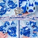 ITH Blue Dragon Sea Slug Plush Embroidery Pattern | Adorable Blue ...