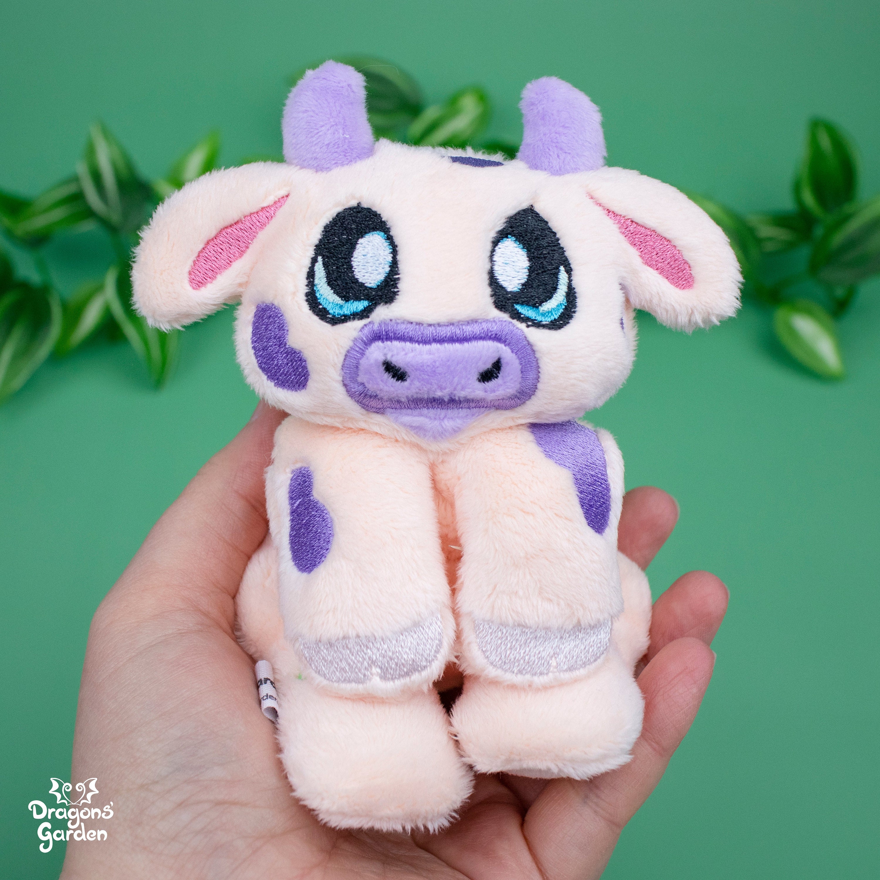 ITH Cow Plushie Embroidery Pattern | Adorable Cattle Calf Plush in the ...