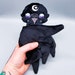 ITH Moonlight Raven Plush Embroidery Pattern | Adorable Raven Black ...