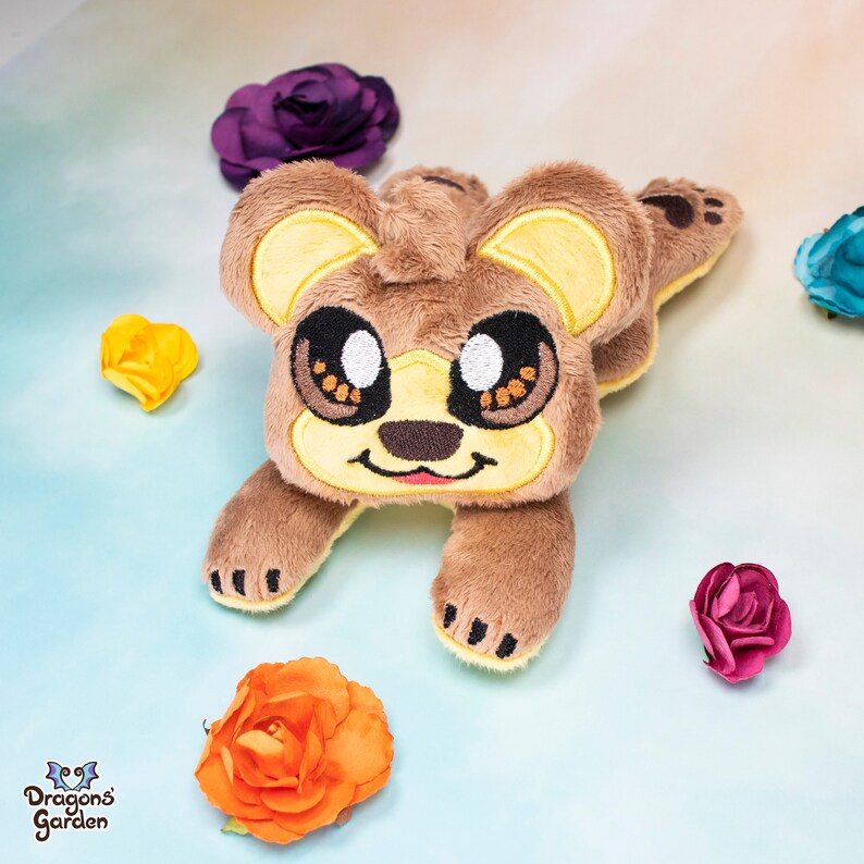 ITH Bear Plush Embroidery Pattern Adorable Teddy Bear - Etsy