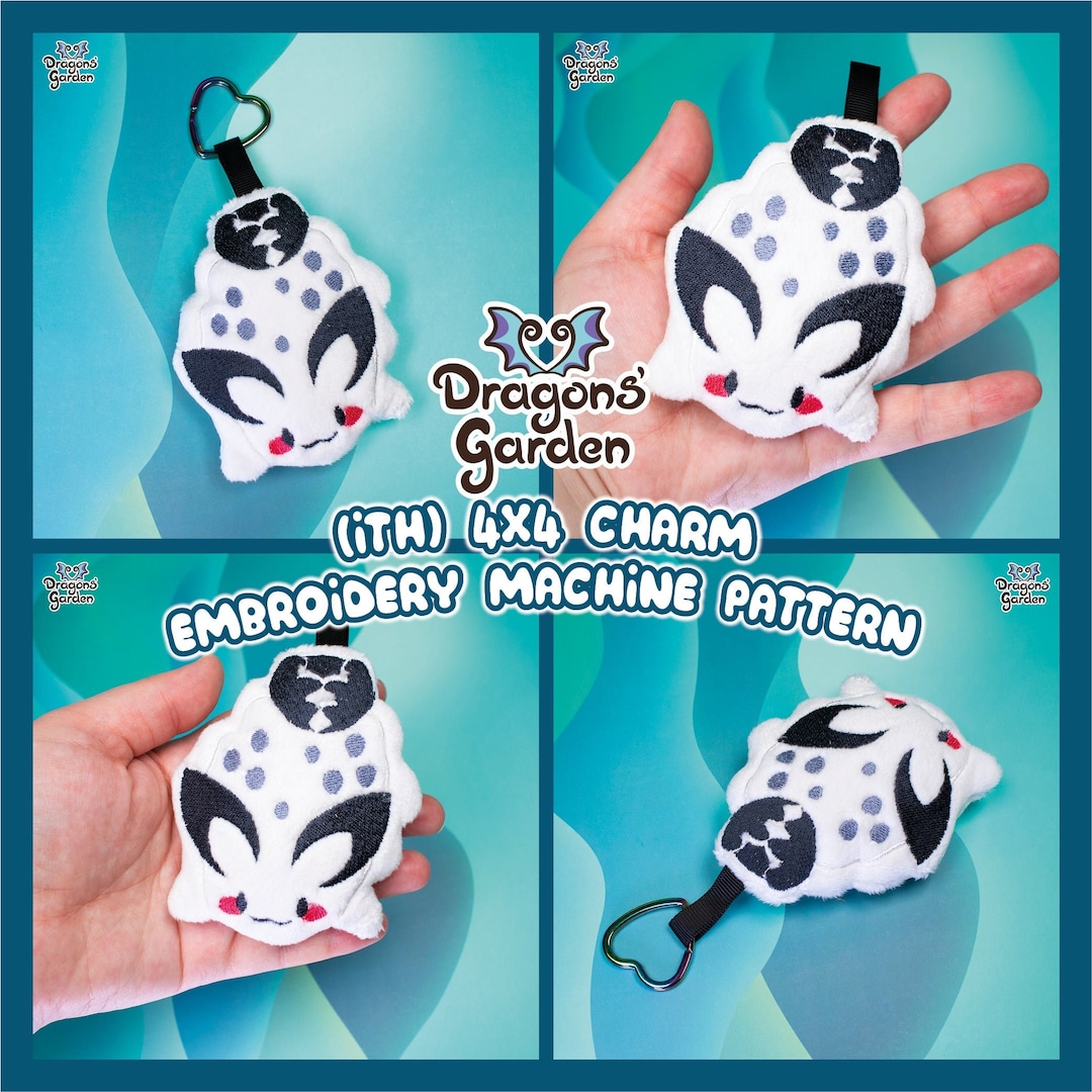 ITH Sea Bunny Slug Charm Plushie Pattern | Fluffy Ocean Rabbit Slug ...