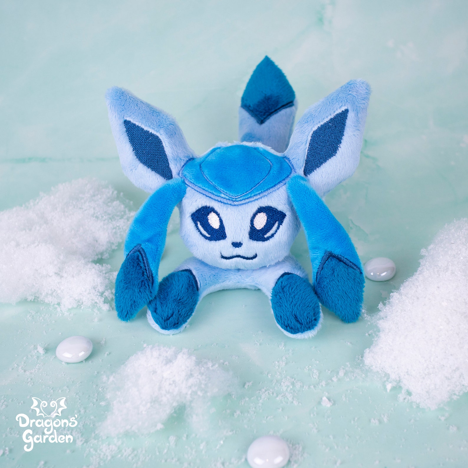 ITH Glaceon Eevelution in the Hoop Pokemon Embroidery | Etsy