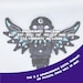ITH Moonlight Raven Plush Embroidery Pattern | Adorable Raven Black ...