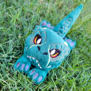 ITH T Rex Dinosaur Plushie Dino Plush Embroidery Pattern | Adorable ...