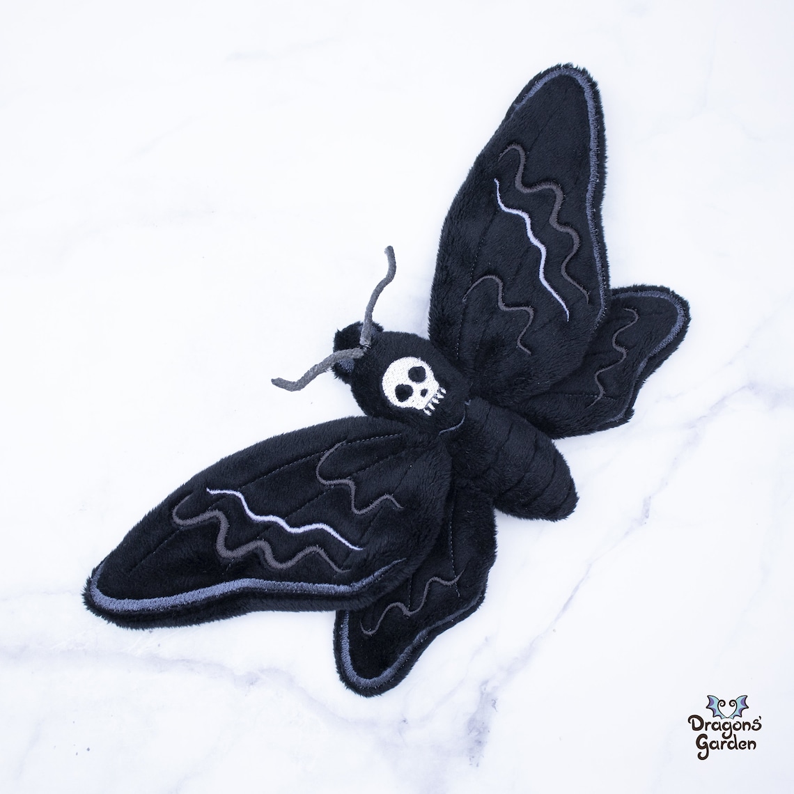 ITH Death Hawk Moth Plush Moth Plushie Pattern in the Hoop - Etsy