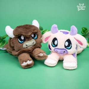 ITH Highland Cow Plushie Embroidery Pattern | Adorable Cattle Calf ...