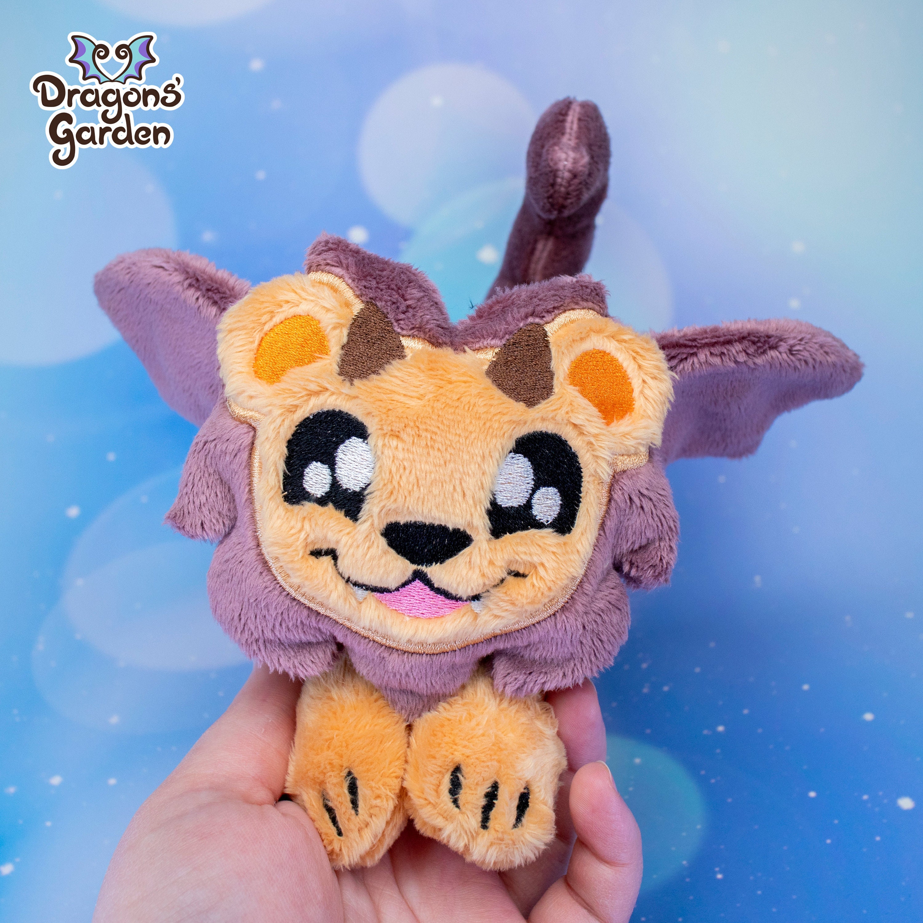ITH Manticore Cub Plush Embroidery Pattern | Adorable Mythical Lion DIY ...