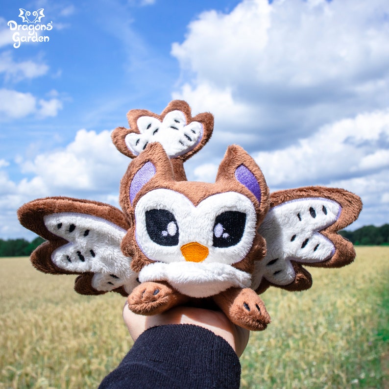 ITH Owl Griffin Plush Embroidery Pattern Adorable Gryphon - Etsy