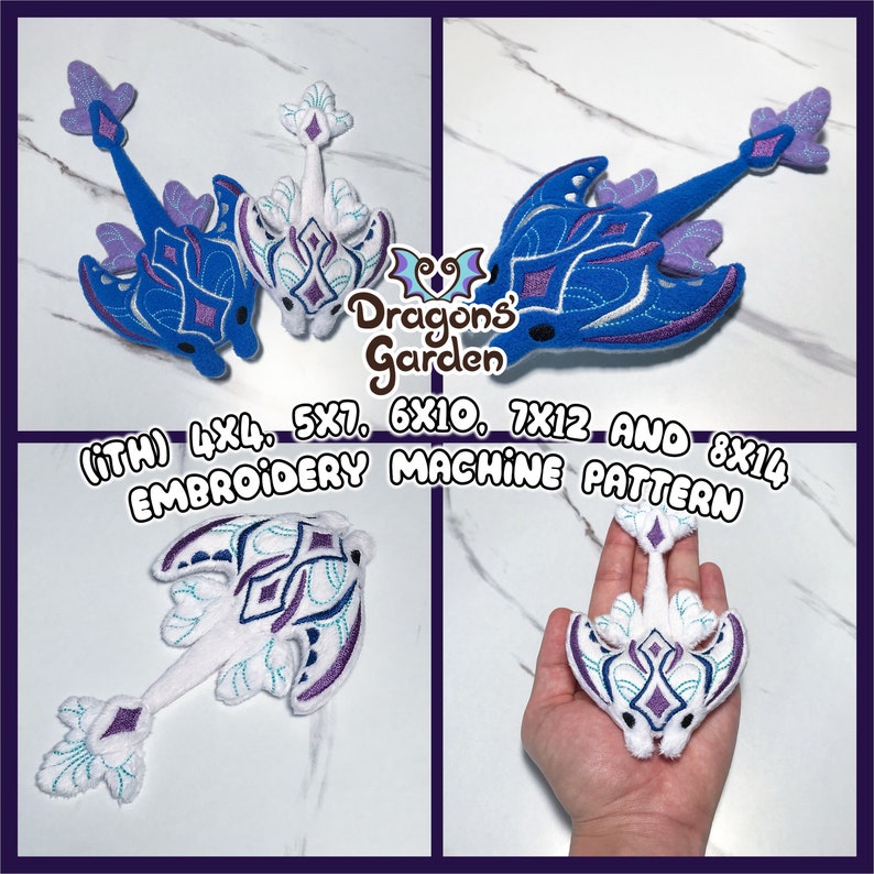 ITH Manta Skimmer Mount Plush Pattern | River Moth Skimmer Manta Ray ...