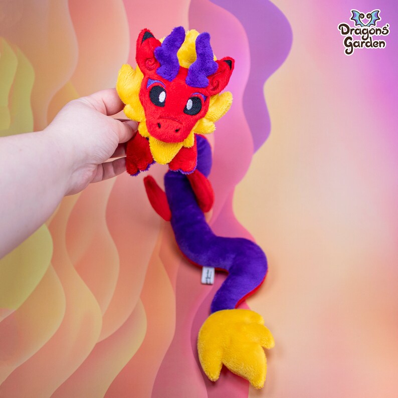 ITH Chinese Dragon Plush Embroidery Pattern | Adorable Chinese Dragon ...