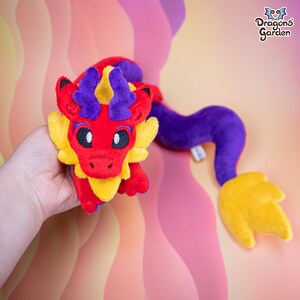 ITH Chinese Dragon Plush Embroidery Pattern | Adorable Chinese Dragon ...