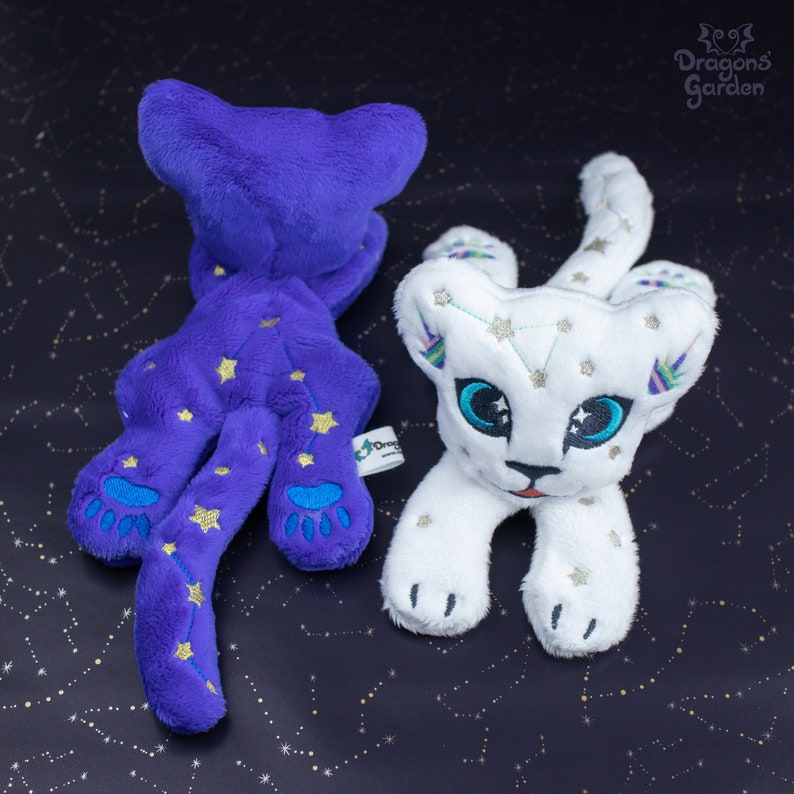 ITH Constellation Panther Plushie Embroidery Pattern | Adorable Stars ...