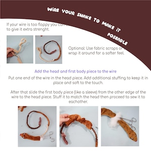 ITH Cobra Snake Modular Plush Embroidery Pattern | Adorable Naja Naja ...