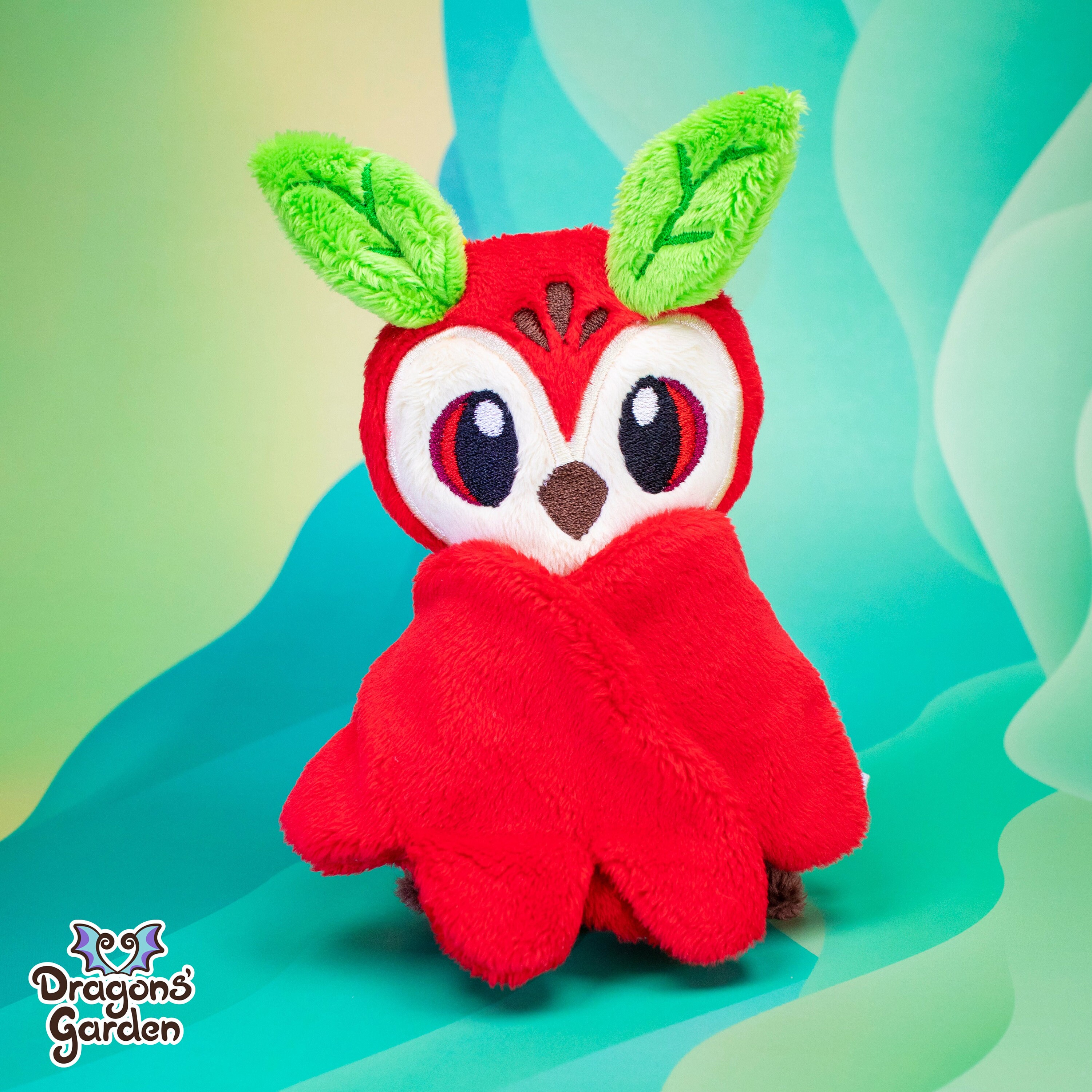 ITH Apple Fruit Owl Plush Embroidery Pattern | Cute Fruit Owl Bird ...