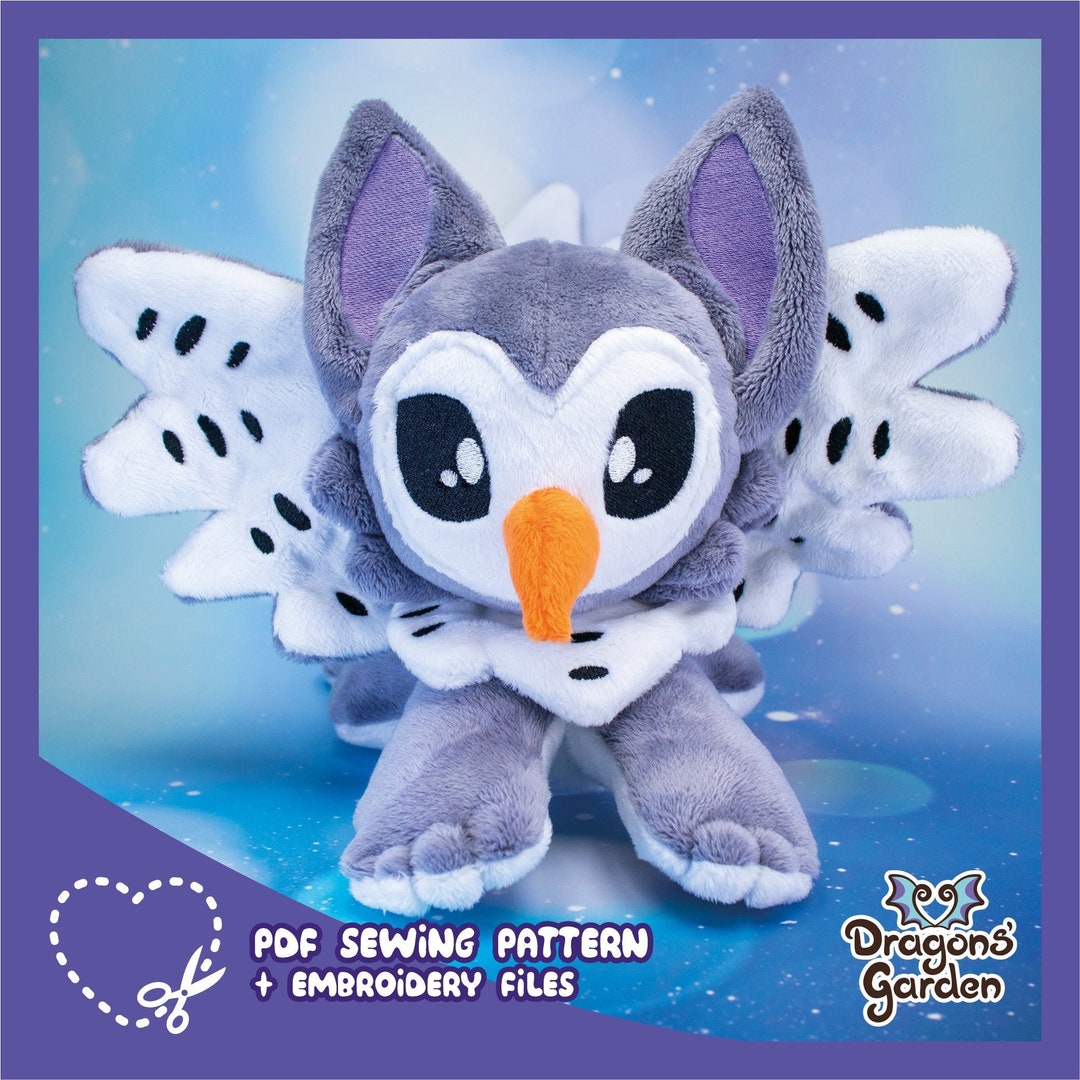 Griffin Plushie Sewing Pattern Plush Stuffed Animal Softie Plushie DIY ...