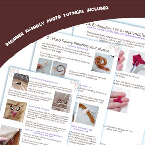 ITH Cobra Snake Modular Plush Embroidery Pattern | Adorable Naja Naja ...